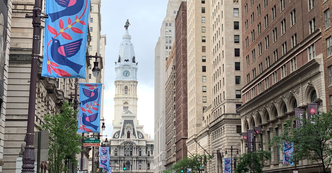 Center City District | CCD Unveils New Banners Created by 8 Local Artists